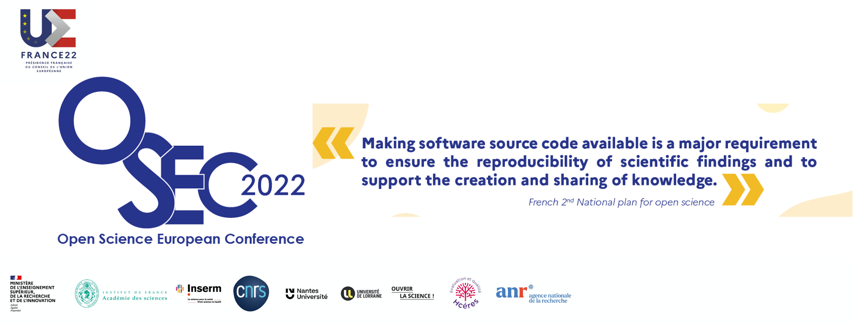 Towards a Software Pillar for Open Science at OSEC 2022 (5/2/2022 ...